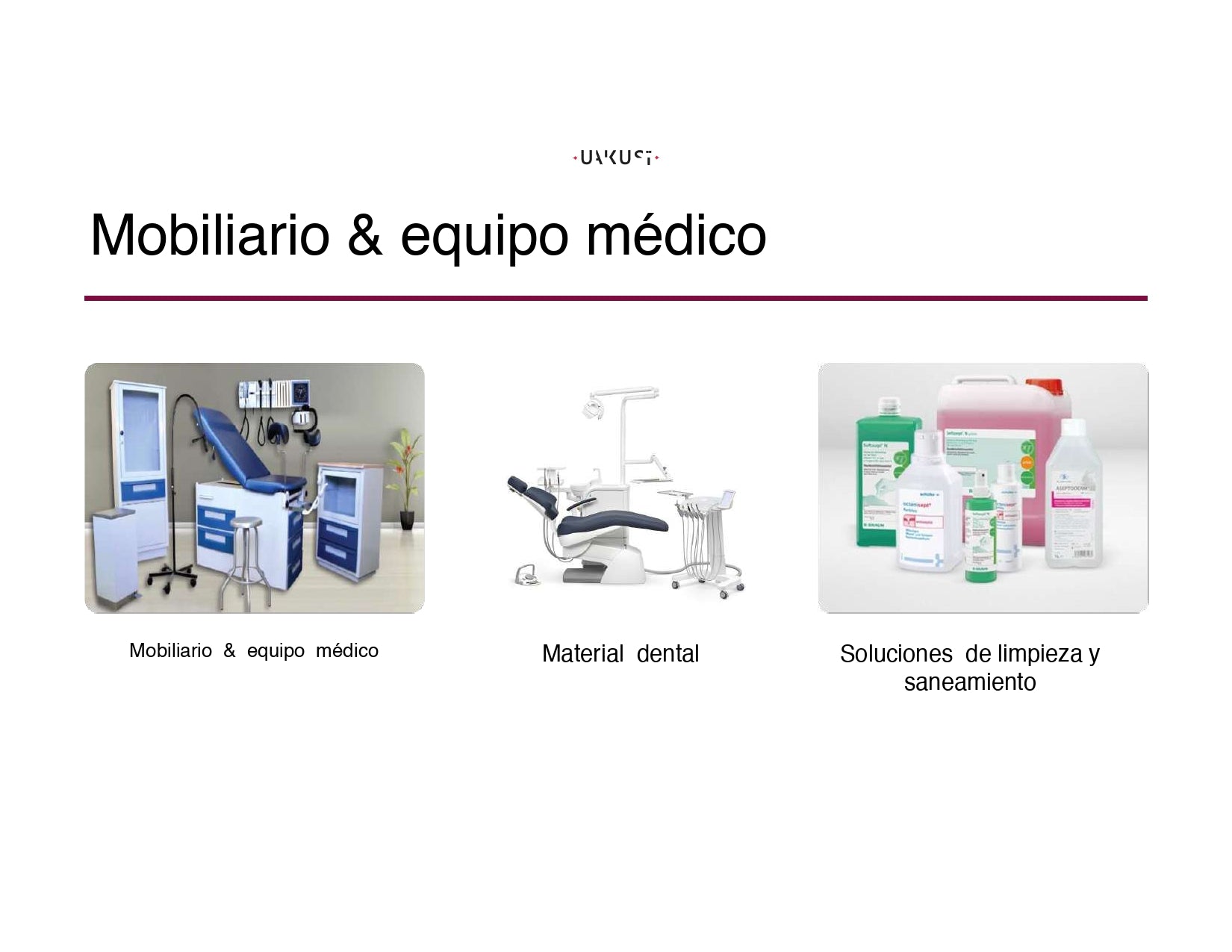 MOBILIARIO Y EQUIPO MÉDICO – Uakusï S.A. de C.V.